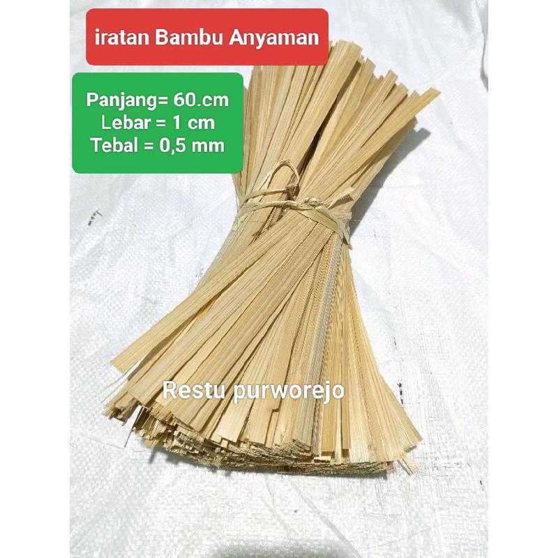 Iratan Bambu Tebal 1 Mili isi =100 .biji Panjang 60-62 cm. - Shop ...