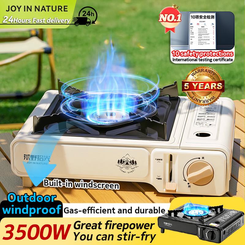 JOY IN NATURE Mini Stove Gas Portable Burner Outdoor Camping - TikTok ...