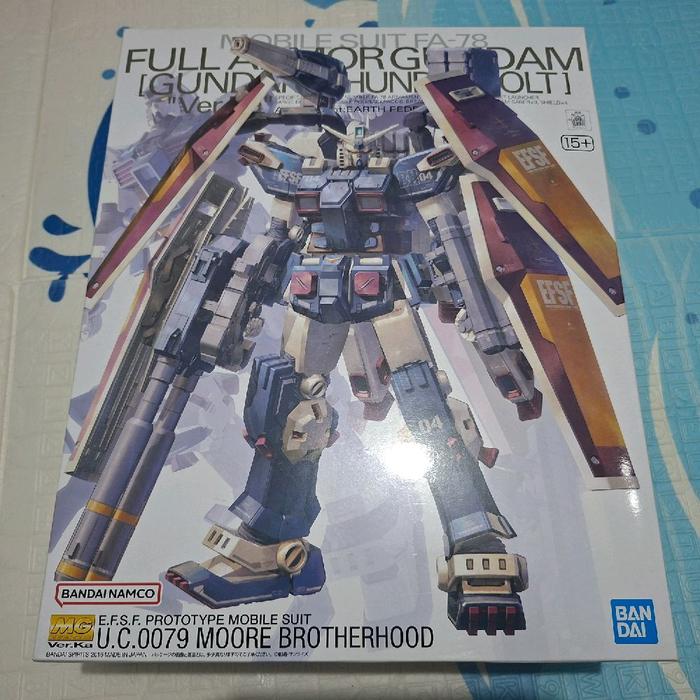 Jual MG Full Armor Gundam Ver.ka (Gundam Thunderbolt) Bandai - Kota ...