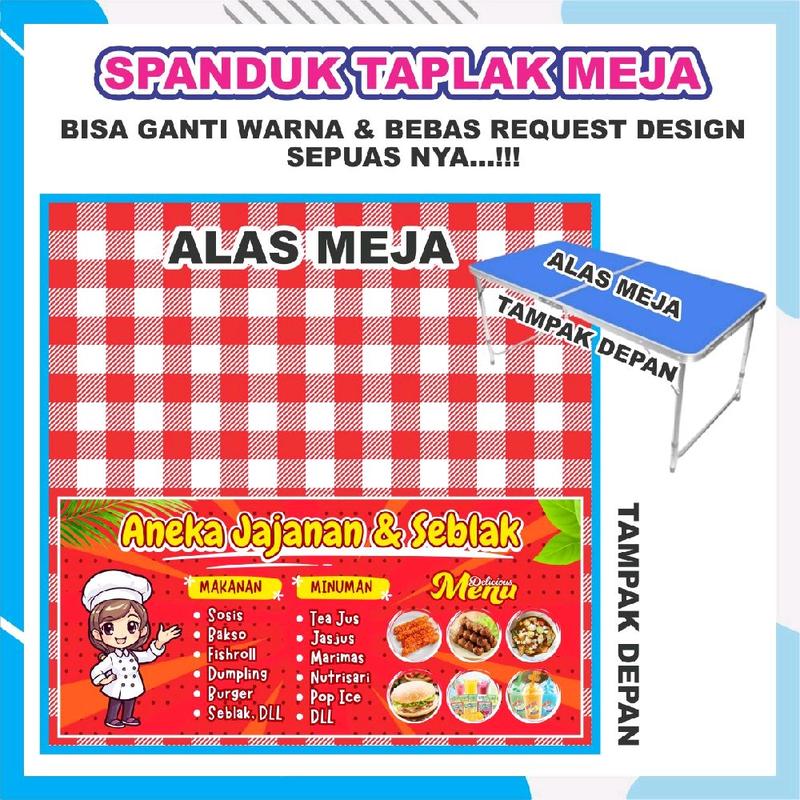 Spanduk / Banner Warung Makanan Jajanan v3 Bebas Request Design - Shop ...
