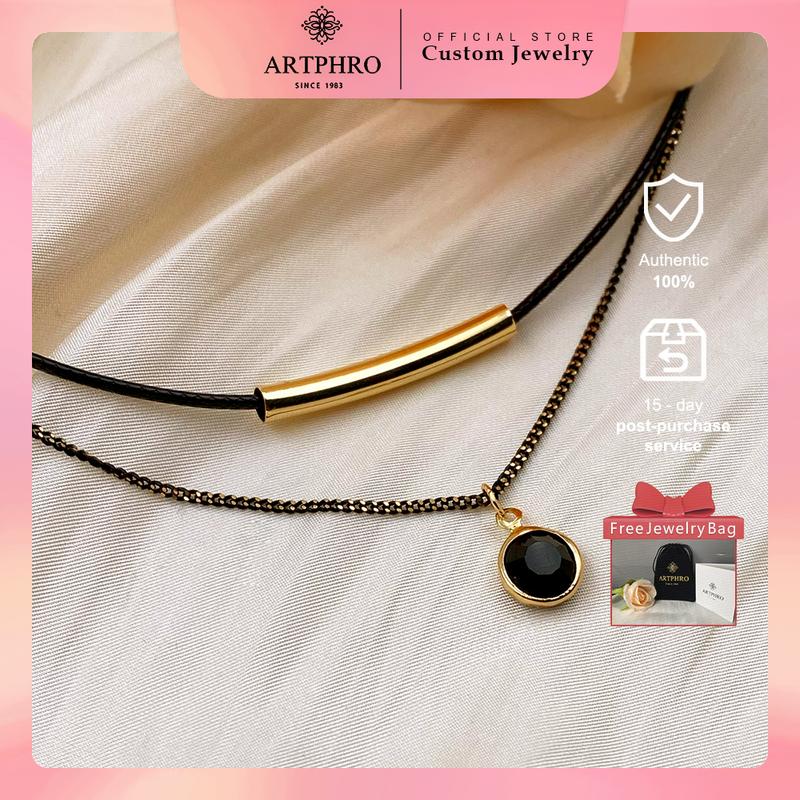 ARTPHRO Double-layered pendant necklace for Women，Stylish an - TikTok ...