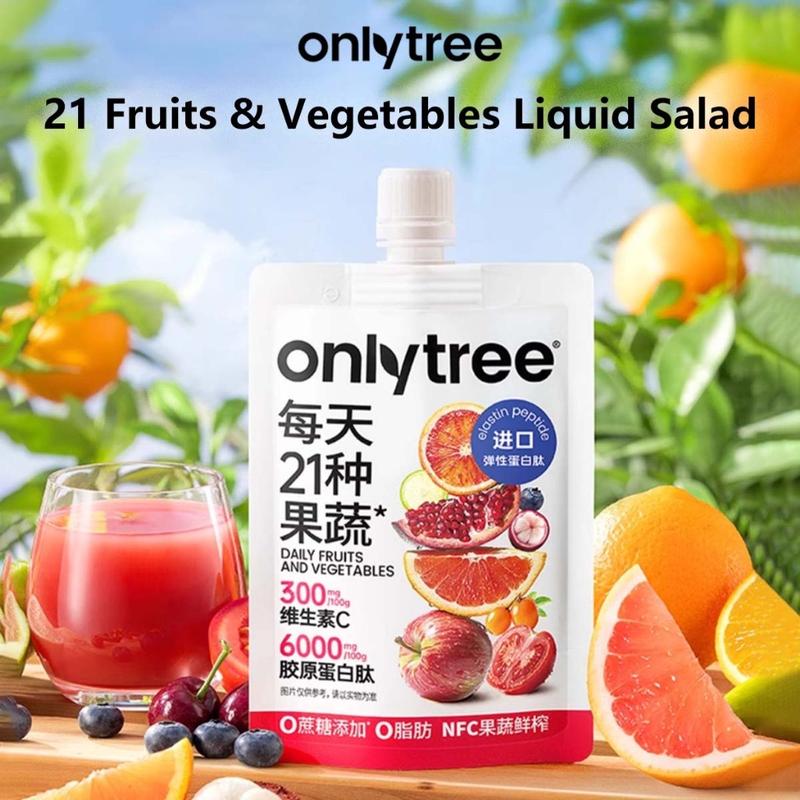 Onlytree 21 Fruits & Vegetables Liquid Salad Collagen 6000mg - TikTok ...