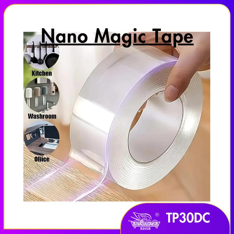 Nano Double Sided Magic Tape Transparent Waterproof Nano Tap - TikTok ...