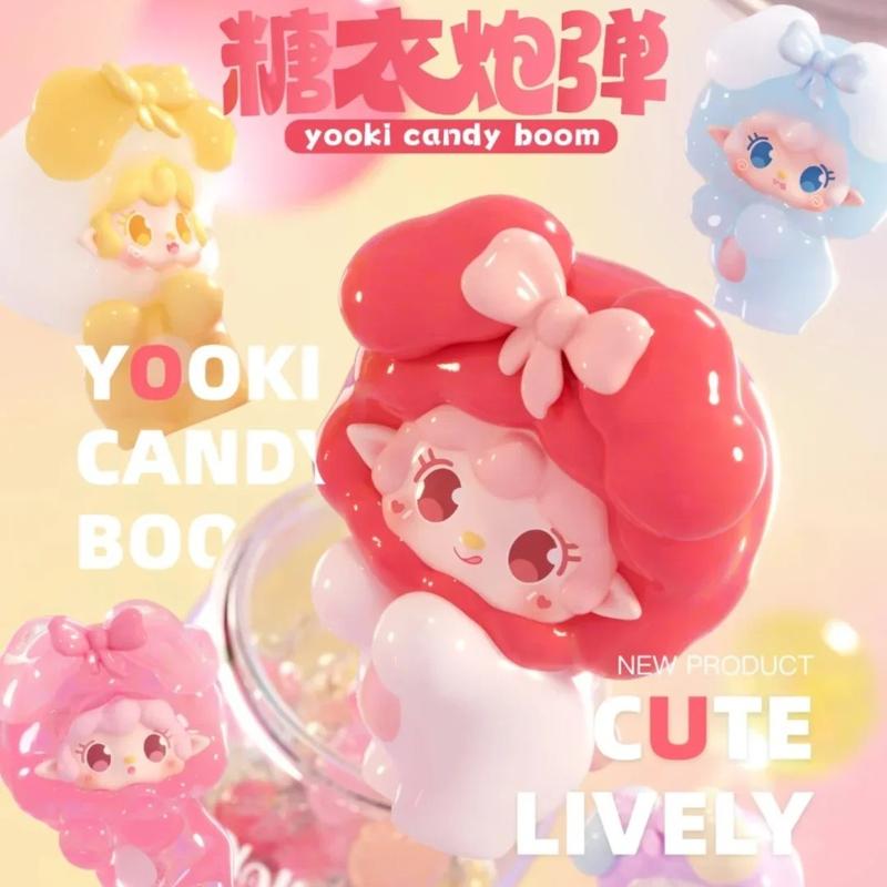 Yooki Candy Boom Blind Box (4pcs/bag) - TikTok Shop Singapore