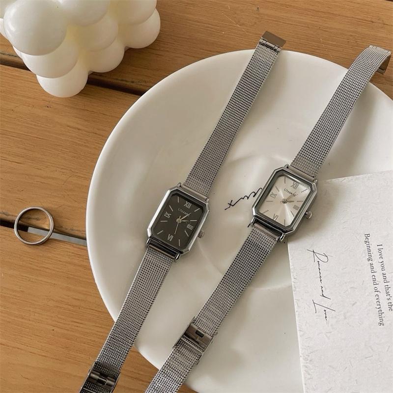 Jam Tangan Wanita Ready Stock Female Watch Classy Stainless Steel ...