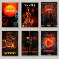 Jual 2025 Horrible Movie Sinners Poster High Quality Film Cover Canvas ...