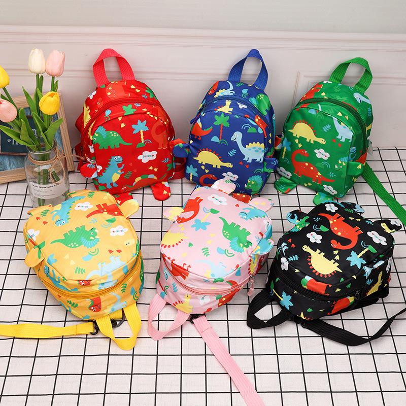 Cartoon Dinosaur Children's Backpack Cute T Kindergarten Boy - TikTok ...