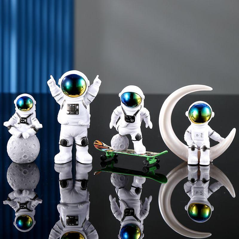 Astronaut ornament small spaceman model car modern home living - TikTok ...