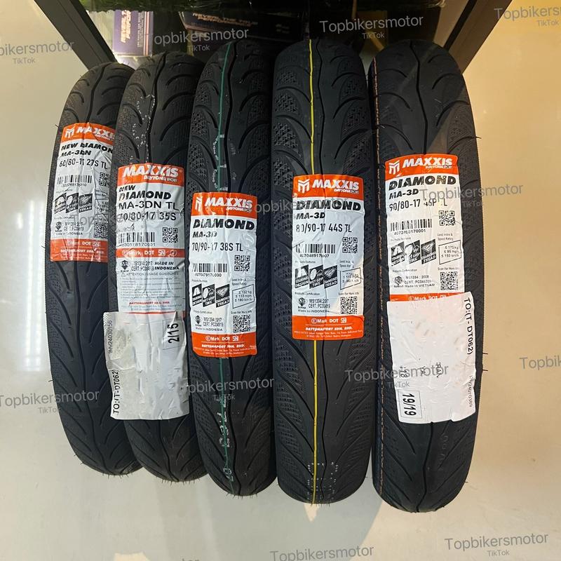TAYAR MAXXIS DIAMOND BUNGA MA3D / MA-3DN MAXIS TYRE TAYAR 60/80-17 ...
