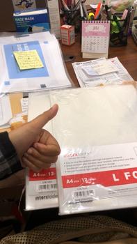 map clear sleeves A4 interx folder. - Shop | Tokopedia