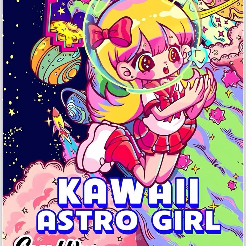 KERTAS MEWARNA KAWAII ASTRO GIRL 40 HELAI - TikTok Shop Malaysia