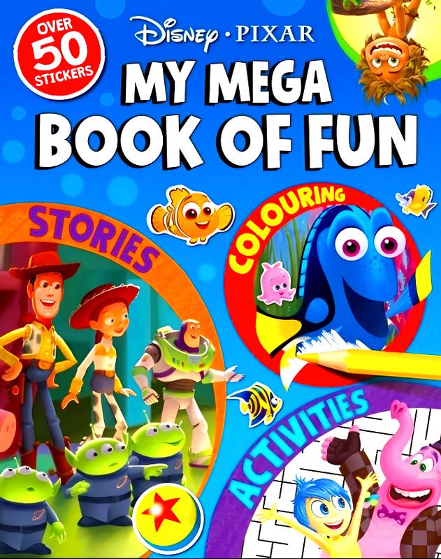 Bookxcess - My Mega Book Of Fun Disney: Disney Pixar Mixed: My Mega ...