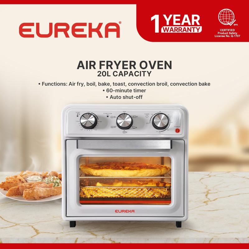 Eureka 20L Air Fryer Oven High Capacity Electric Toaster Bak - TikTok ...