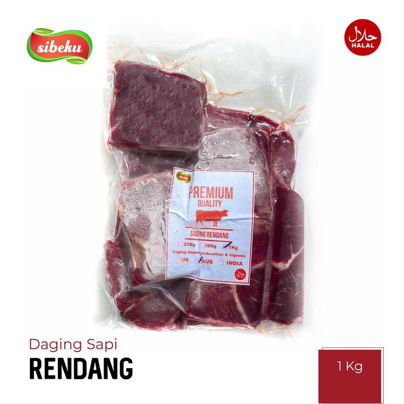 Daging Sapi Rendang Halal 1 Kg Frozen Food Import AUS - Sibeku - Shop ...