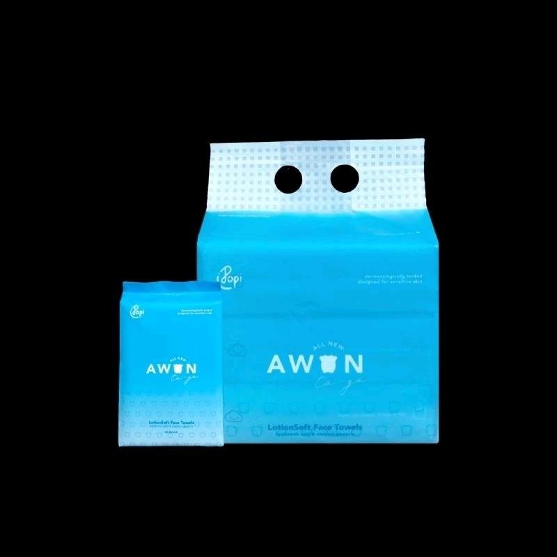 [Loose 1 packs] PoPi Awan To-go LotionSoft Face Towels | Travel ...