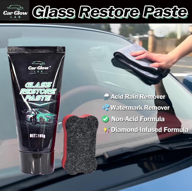 [Glass Restore Paste] - Professional Glass Cleaner!/Acid Rai - TikTok ...