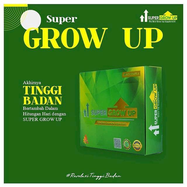 Terlaris!! Super Groe up Susu Peninggi Badan Original - TikTok Shop ...