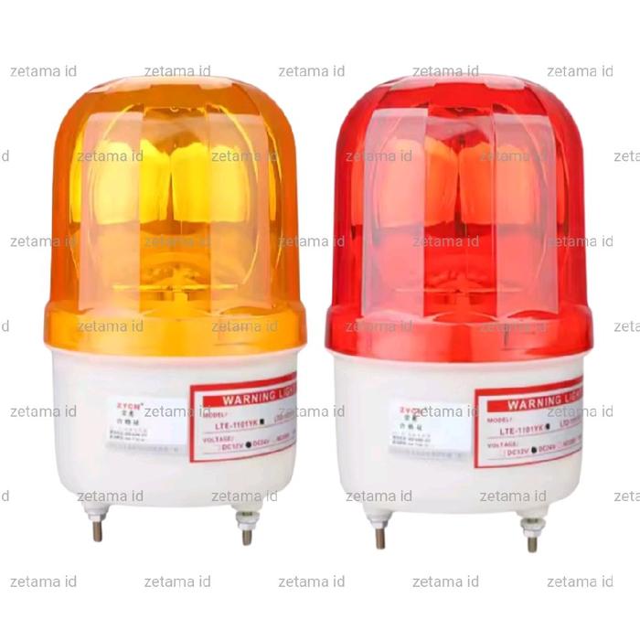 Jual Lampu Rotary Warning Light 4" LTE- 1101 N-1101 Multivolt AC/DC ...