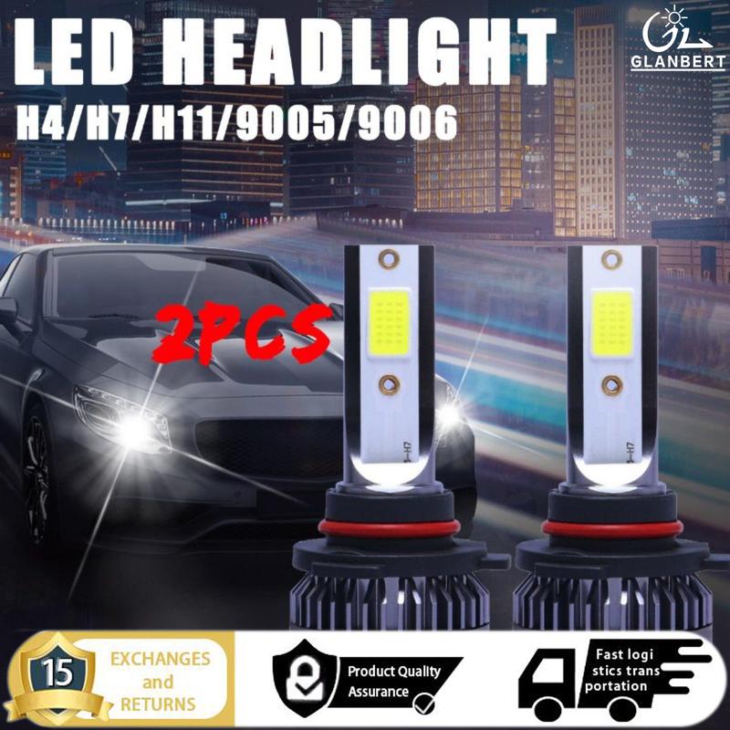 2pcs LED Car Headlight LED Bulbs H7 HB2 Cars Lamps H8 H9 H11 - TikTok ...
