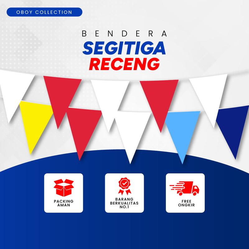 Bendera Festival Renteng Merah Putih Dirgahayu 5 Meter Lemba - Shop ...