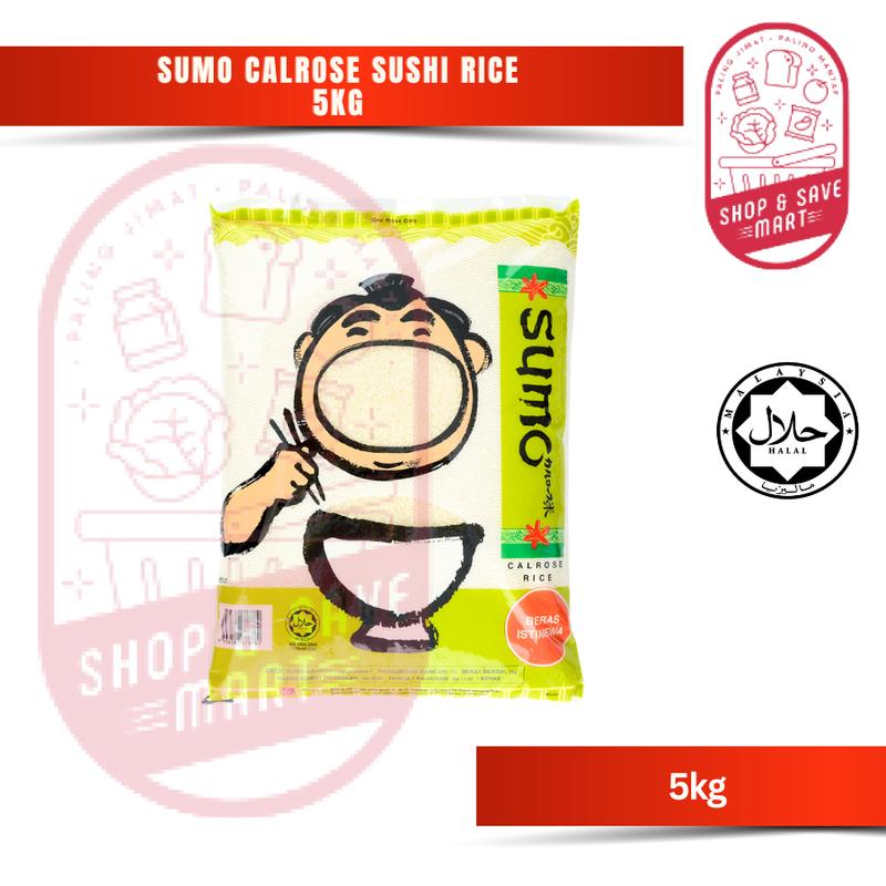 Sumo Calrose Rice Sushi Rice (Halal) - 5kg | Sumo Beras Sush - TikTok ...