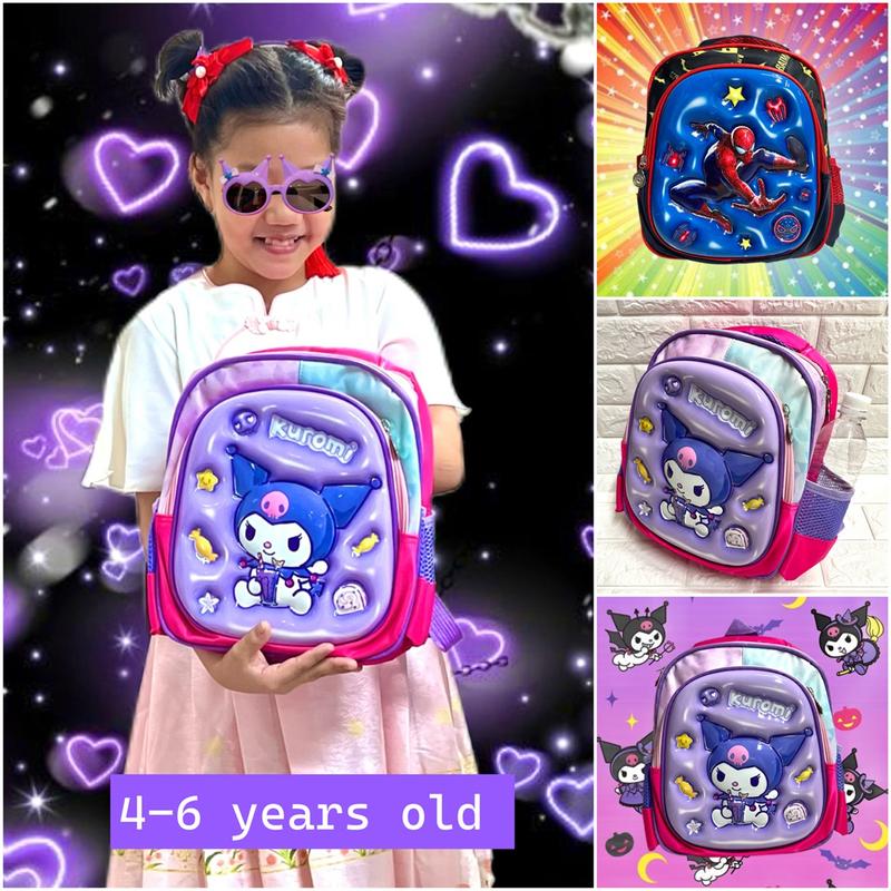 29cm 3D Kartun Tadika Beg Sekolah 4-6 Tahun Beg Galas Kanak-kanak - TikTok Shop Malaysia