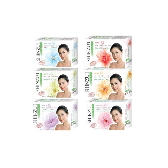 Jual Shinzui Skin Lightening Bar Soap 80gr Series - Myori - Kota ...