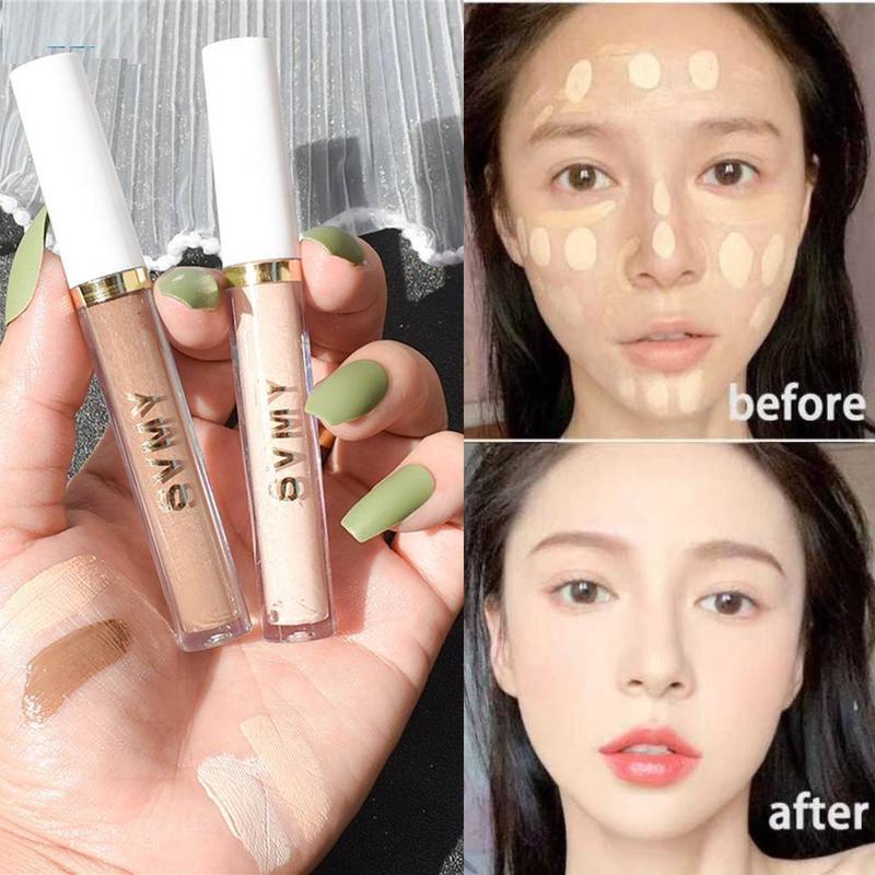 SVMY Liquid Concealer Waterproof Full Coverage Long Lasting Matte ...