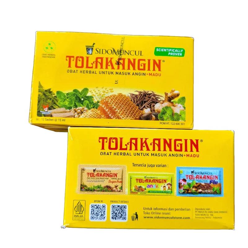 Tolak Angin 1 Box Isi 12 Pcs Menjaga dan meningkatkan kebugaran fisik ...