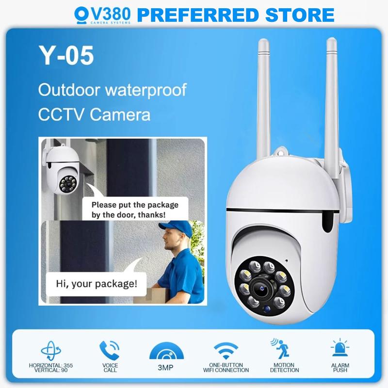 V380 Y-05 1080P Wireless IP Indoor Security Camera with Colo - Shop ...