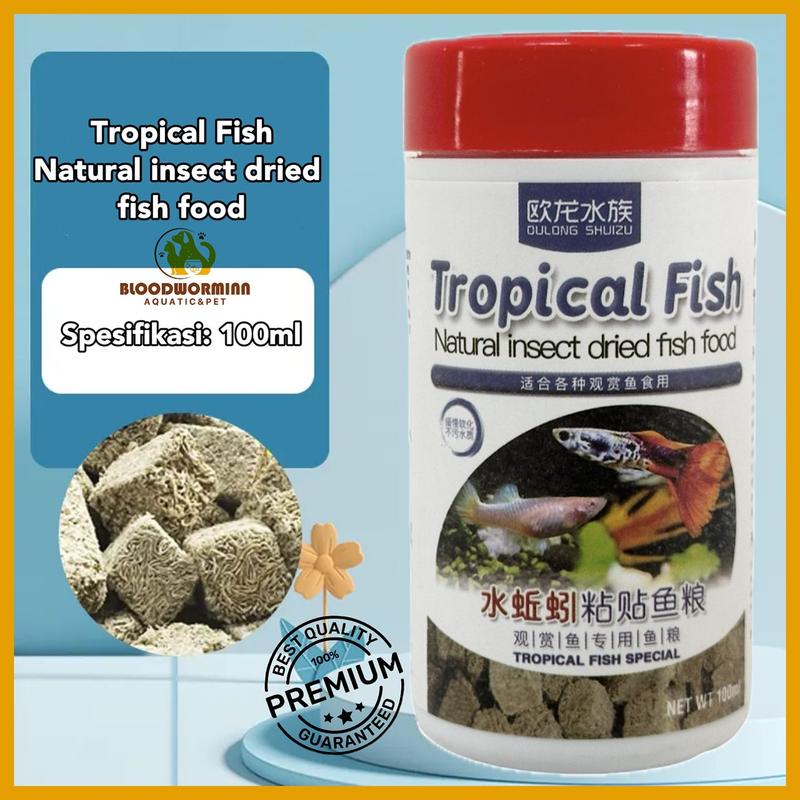 Tropical Fish Natural Insect Dried Fish Food /Freeze Dried/Cacing ...