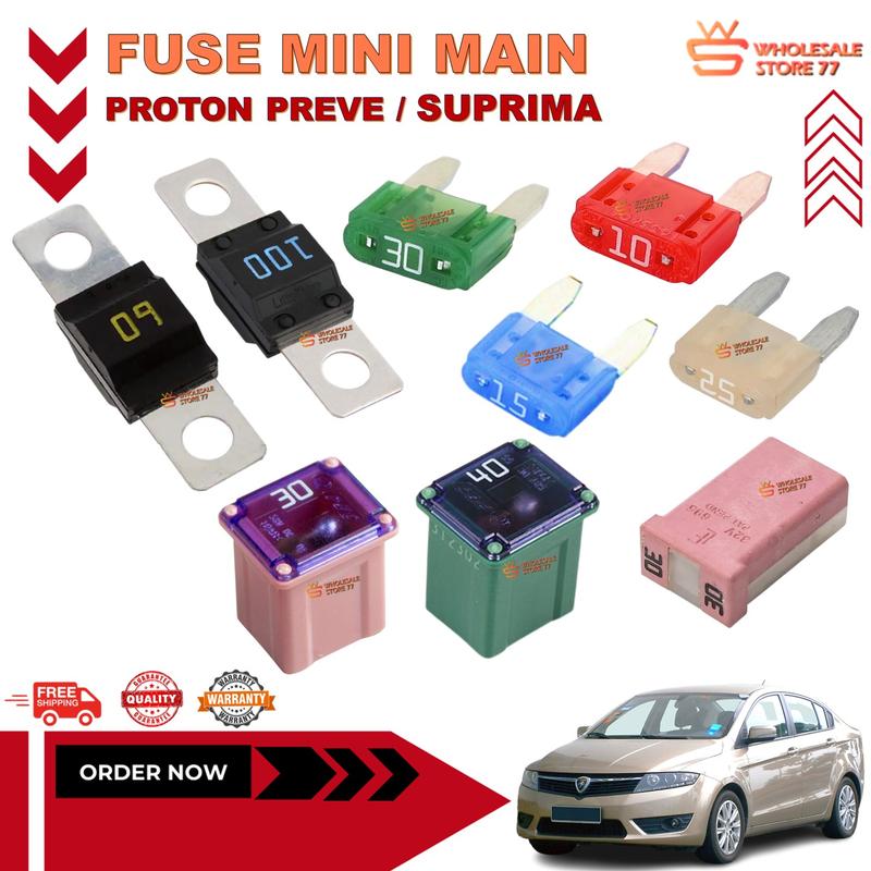 READY STOCK | PROTON PREVE SUPRIMA FUSE MINI MAIN J.CASE FUS - TikTok ...