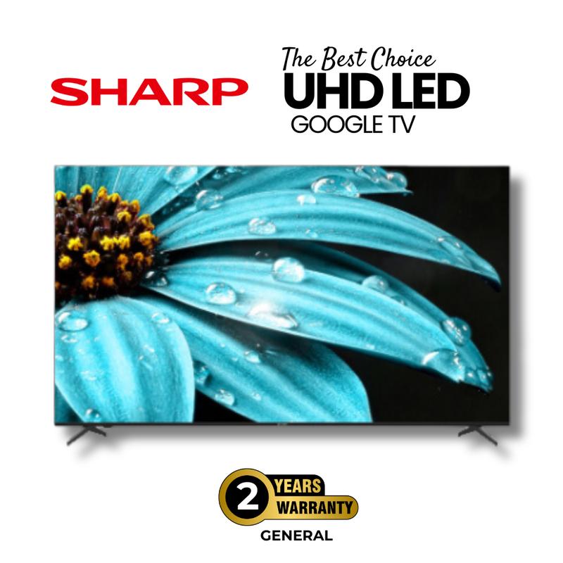 SHARP UHD LED TV 50'' / 55" / 65" / 75", 4K GOOGLE TV, VIRTUAL - TikTok ...