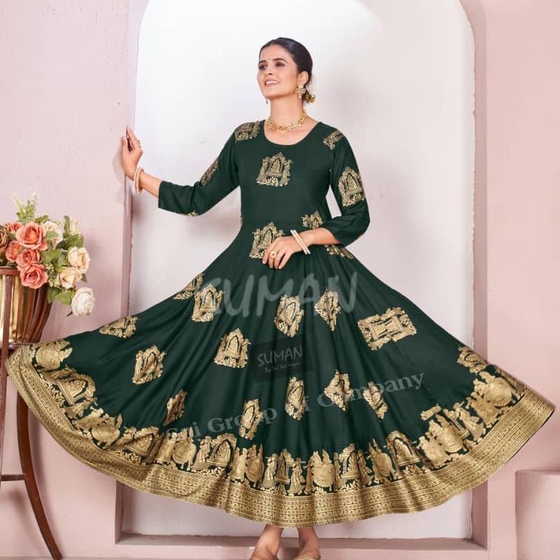 SUMAN PALLAKU GOWN Super Heavy Quality of Pure Reyon Materia - TikTok ...
