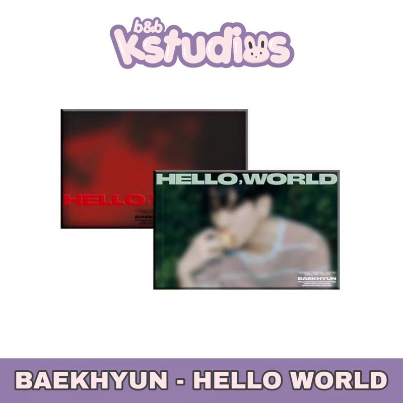 [SEALED] BAEKHYUN - HELLO WORLD ALBUM WITH PHOTOCARD - TikTok Shop ...