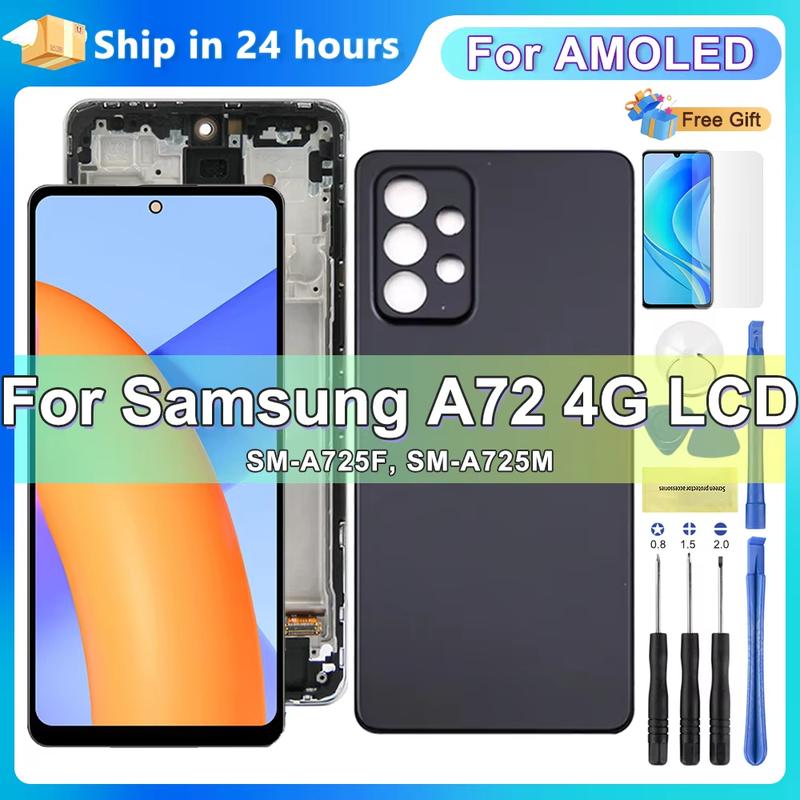 Small size AMOLED For Samsung A72 4G LCD Display Touch Scree - TikTok ...