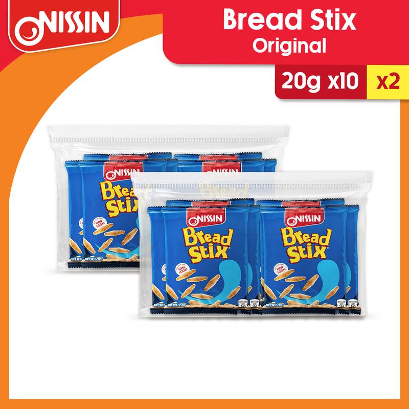 Nissin Bread Stix 20g x 10 X 2 - TikTok Shop Philippines