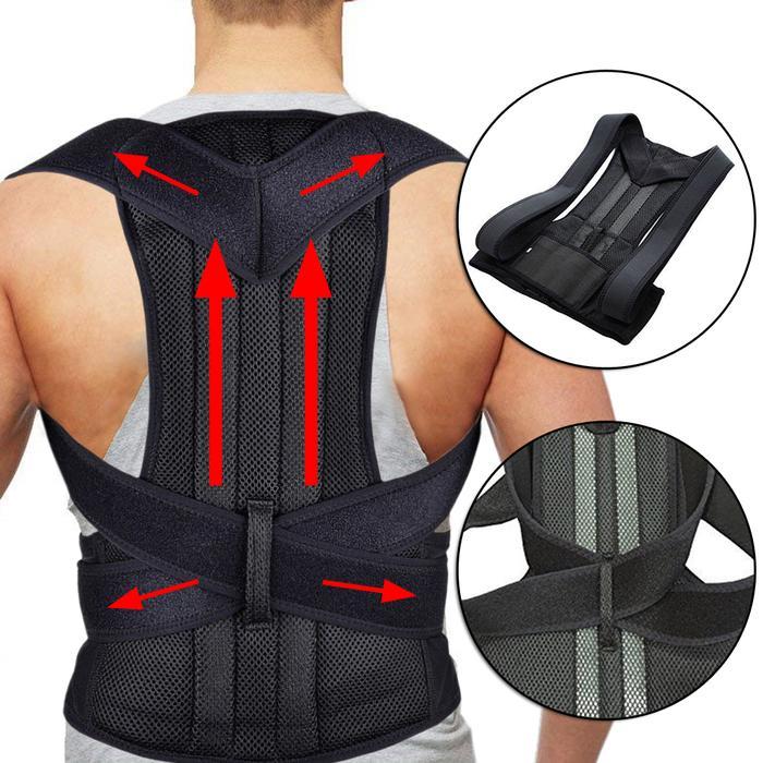 Jual PREMIUM [Sale] Adjustable Humpback Posture Corrector Wellness ...