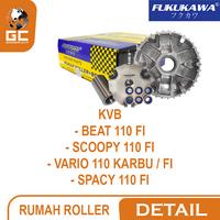 Promo Rumah Roller Set Honda Beat Scoopy Vario Spacy 110 Fi Injeksi KVB ...