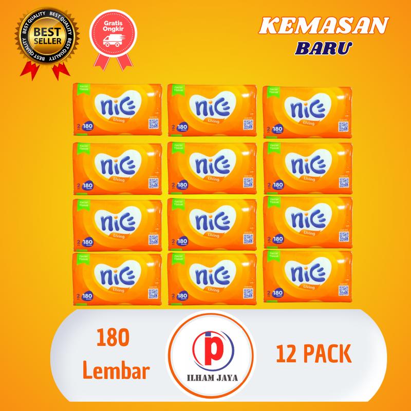 ( 12 PACK ) NICE Tissue 180 Sheet 2 Lapis Dapat 12 Pack Tisu - Shop ...