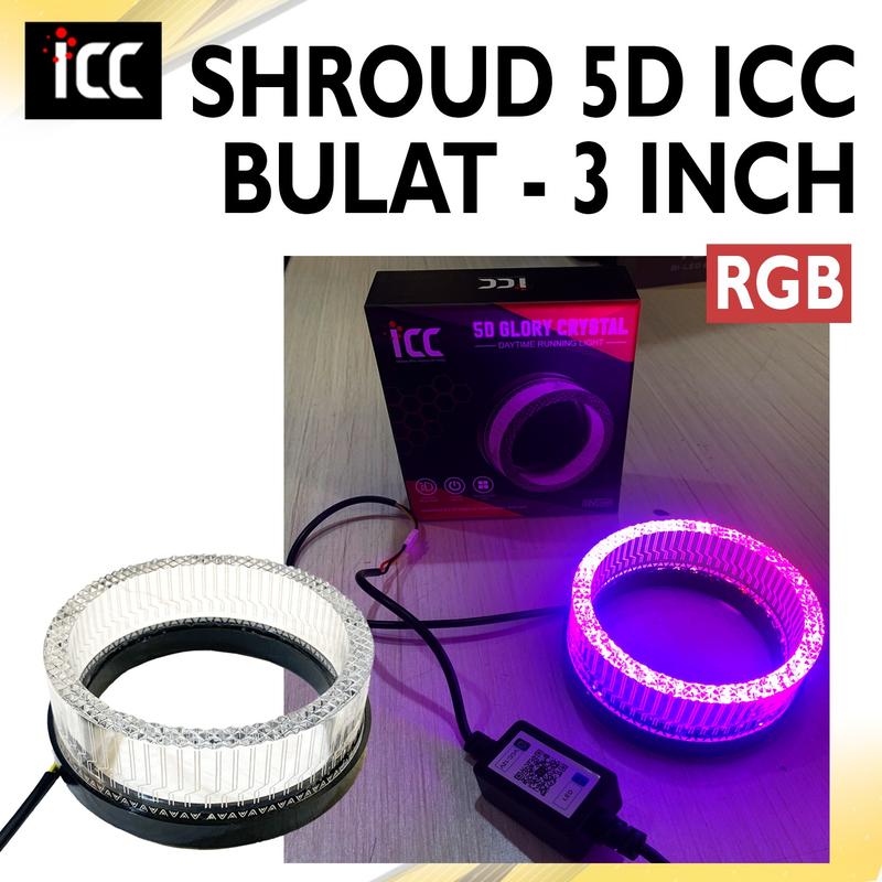 Shroud Bulat Samba RGB 3 Inch Kristal 5D Merk ICC - Shop | Tokopedia