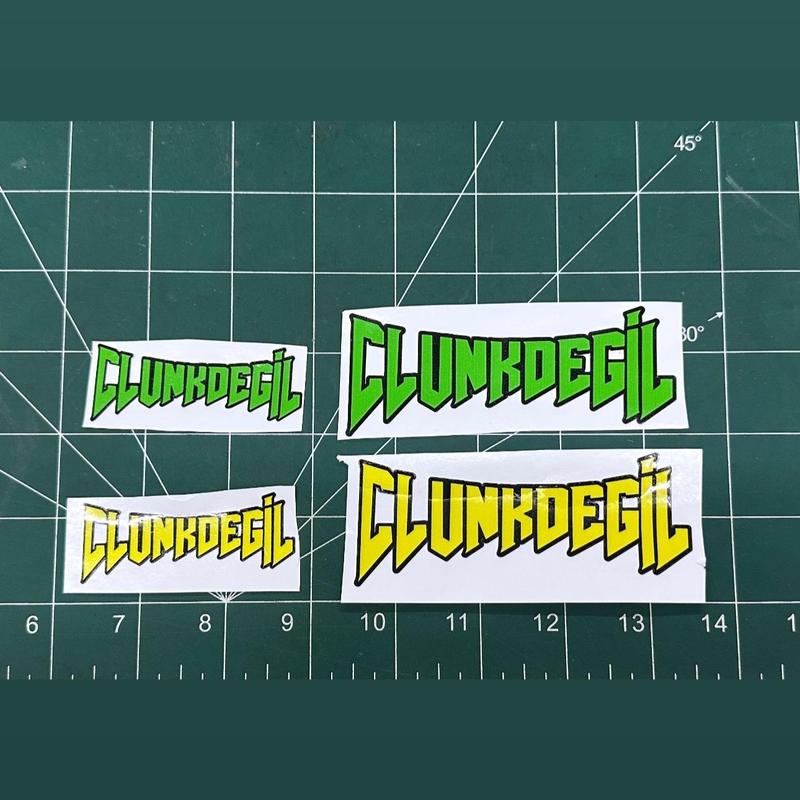 Sticker Ayat Perkataan Clunkdegil / CLUNKDEGIL (Small/Big) Designs ...
