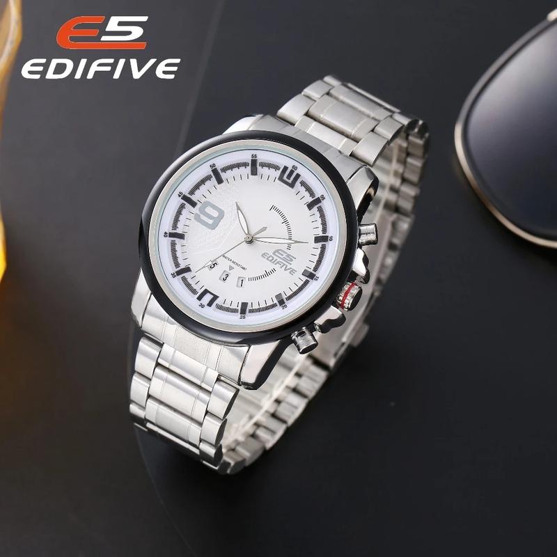 【COD】EDIFIVE Jam Tangan Pria Original Stainless Impor IT8001 - Shop | Tokopedia