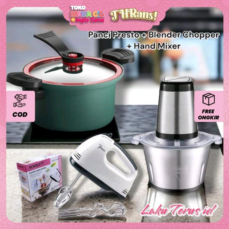 LT 022 TOKO MAMA GIGI Nagita Slavina Paket Bundling Panci Presto - Shop | Tokopedia