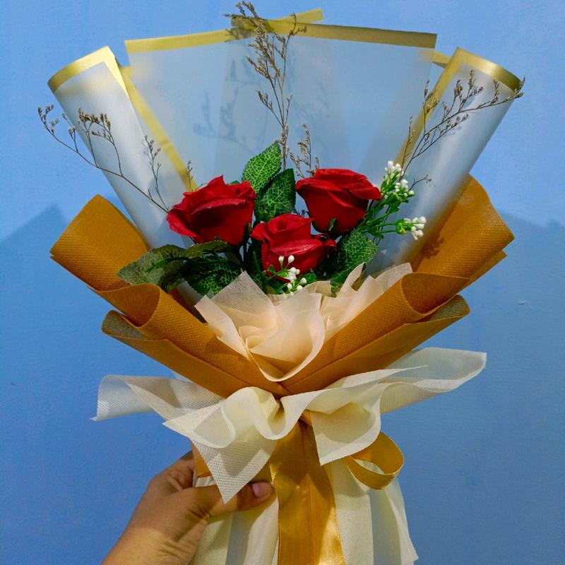 Buket Bunga, Buket bunga mawar, hadiah wisuda, hadiah ulang tahun ...