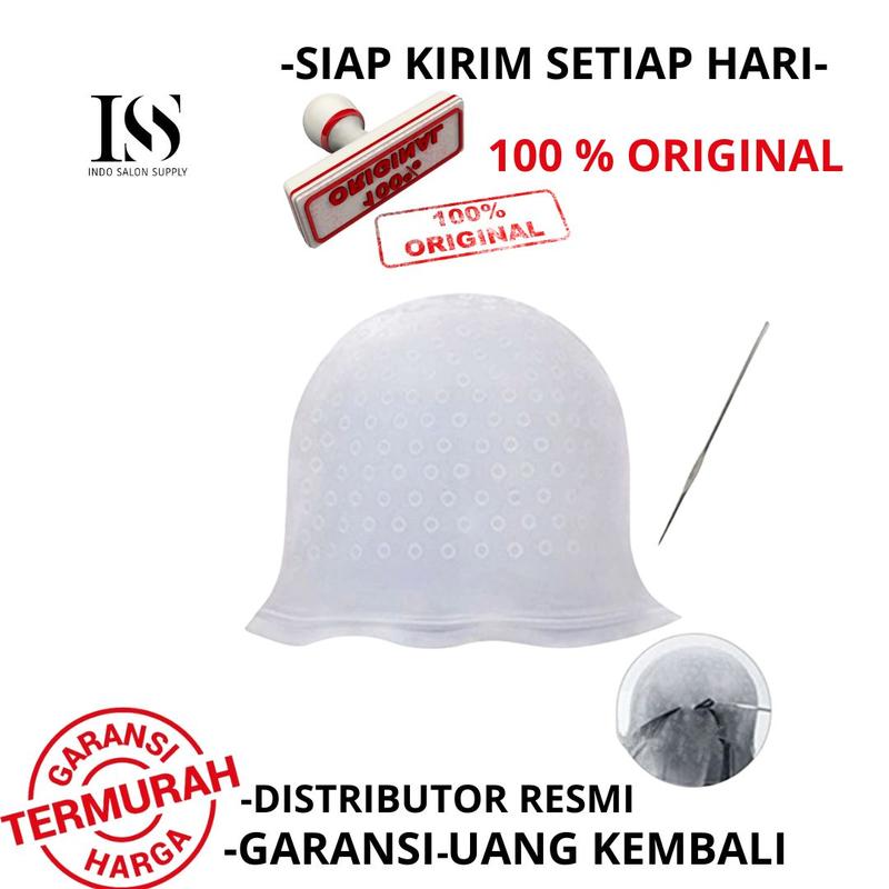 Topi Highlight Magic Cap Cat Rambut Topi Semir Cat Rambut Silikon Kait ...