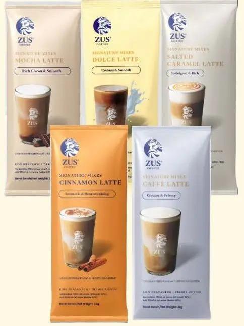 ZUS Signature Mixes Coffee (5mixes flavors/pack) | Zus Kopi Original ...