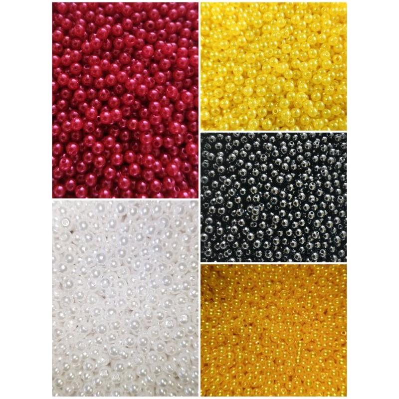 4mm(20g)Manik Acrylic Pearl ABS - TikTok Shop Malaysia