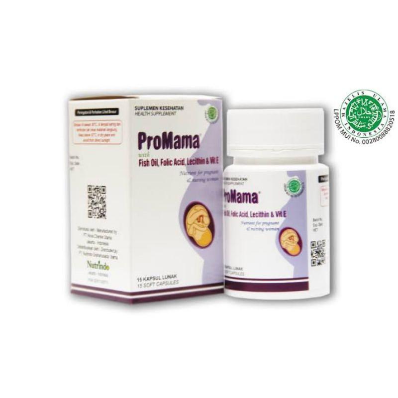 PROMAMA Vitamin Ibu Hamil Isi 15 Kapsul - Vitamin Nutrisi Ibu Hamil ...