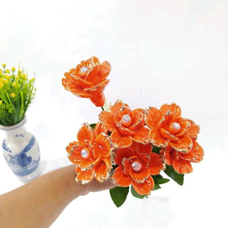 bunga London keramik bunga pertangkai isi 7 - Shop | Tokopedia